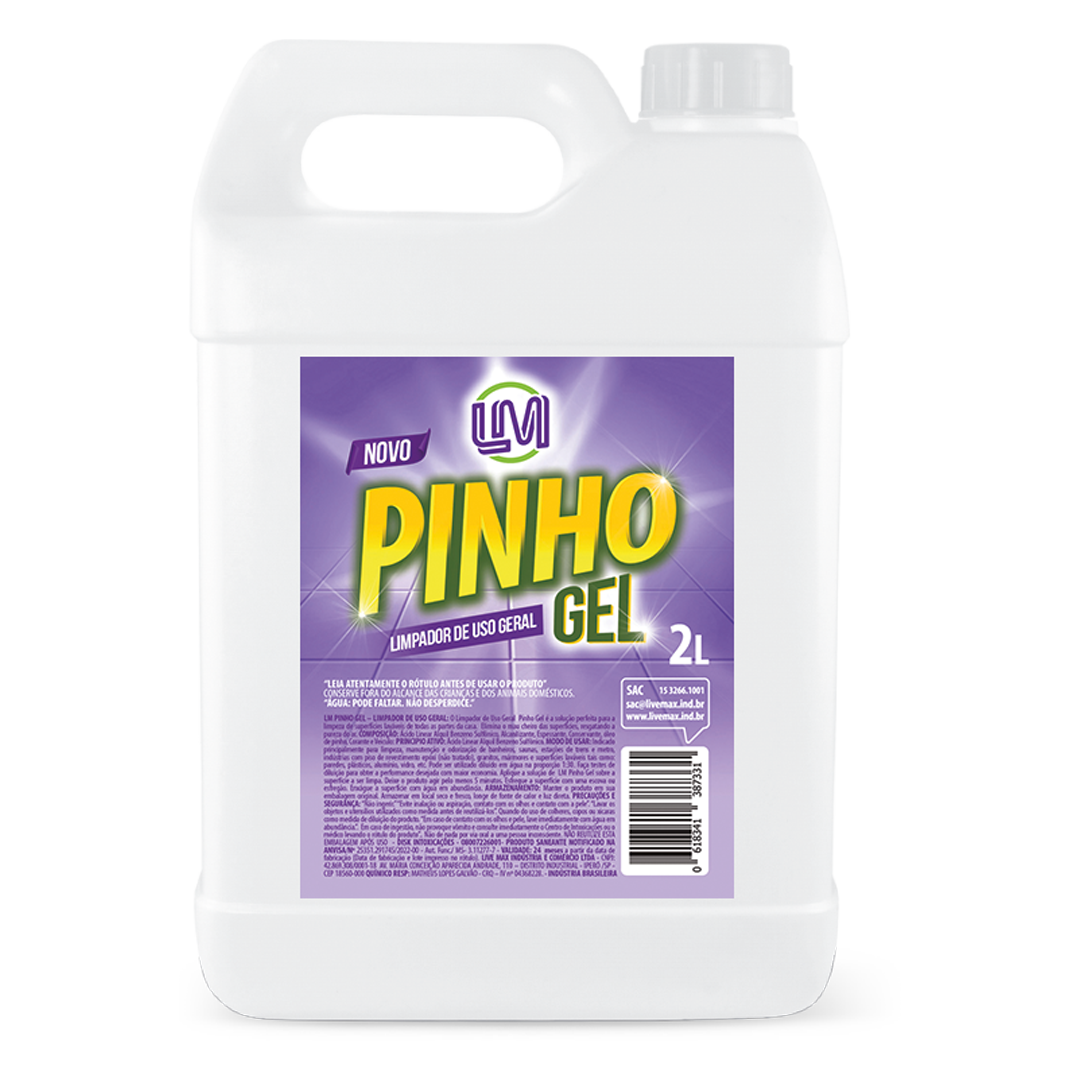 PINHO GEL – LIVE MAX | MÁXIMA LIMPEZA